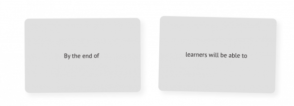 About the Learning Objective Design Deck - LEARNINGDESIGN.TOOLS